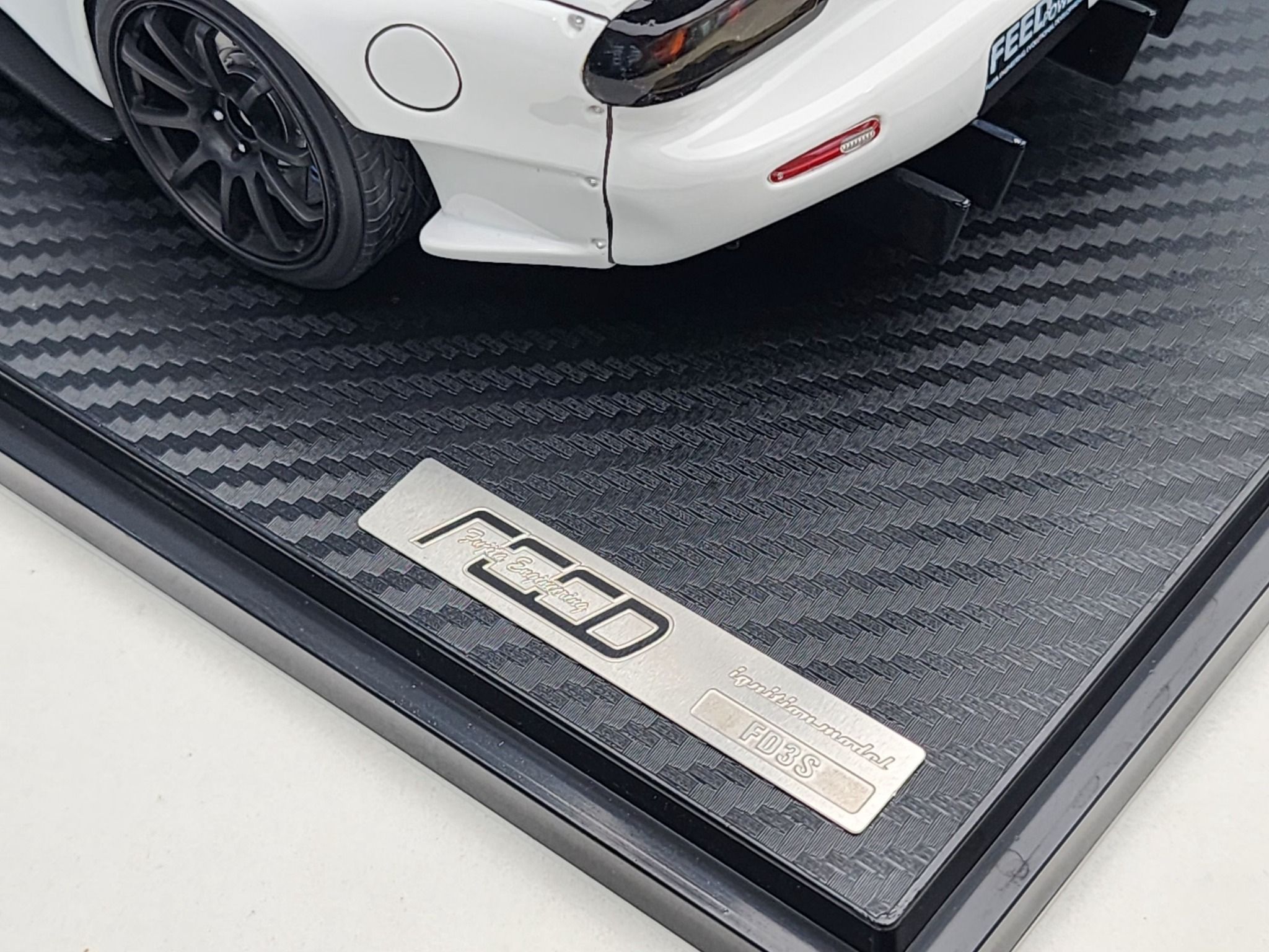 Xe Mô Hình Feed Afflux GT3 "FD3S" 1:18 Ignition ( White ) – Shop Xe Mô Hình Tĩnh