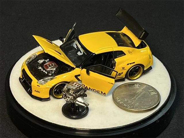 Xe Mô Hình Rocket Bunny R35 Pandem 1:64 PGM ( Yellow / Luxury ) – Shop ...