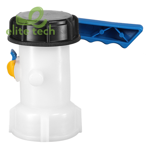 Van Bồn Nhựa IBC DN40 X 62MM Butterfly Valve S60X6 Thread