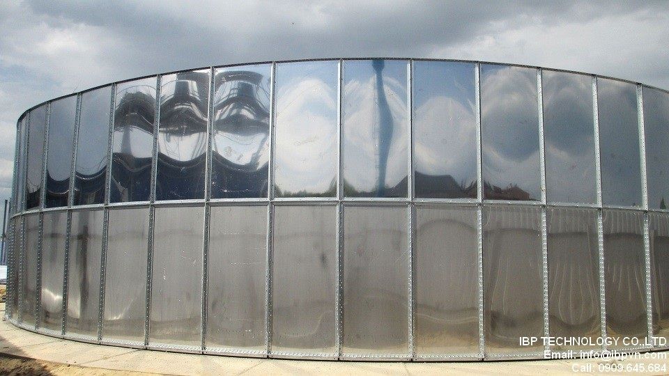 SS BOLTED VERTICAL ROUND WATER TANK - SUNGIL GRP - KOREA – IBP ...