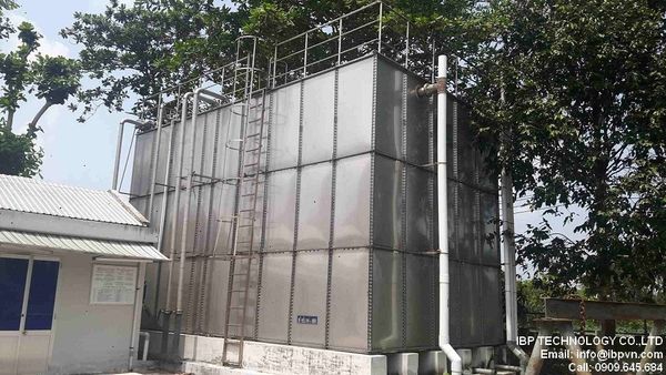 Bồn Chứa Nước Công Nghiệp Lắp Ghép Inox - Sungil GRP Hàn Quốc – IBP ...