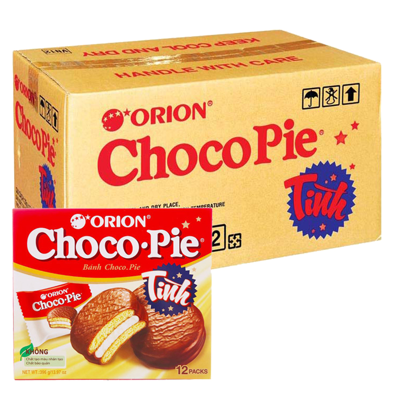 Bánh Choco Pie Orion vị socola hộp 12 cái 396g – Chuỗi Tạp Hóa Việt - Chuyên Sỉ Và Lẻ
