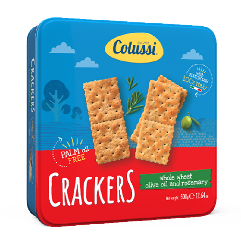 Bánh Colussi Crackers hộp thiếc 500g – Chuỗi Tạp Hóa Việt - Chuyên Sỉ Và Lẻ