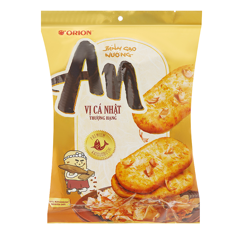 Bánh gạo nướng Orion An vị cá Nhật thượng hạng gói 100,8 g – Chuỗi Tạp ...