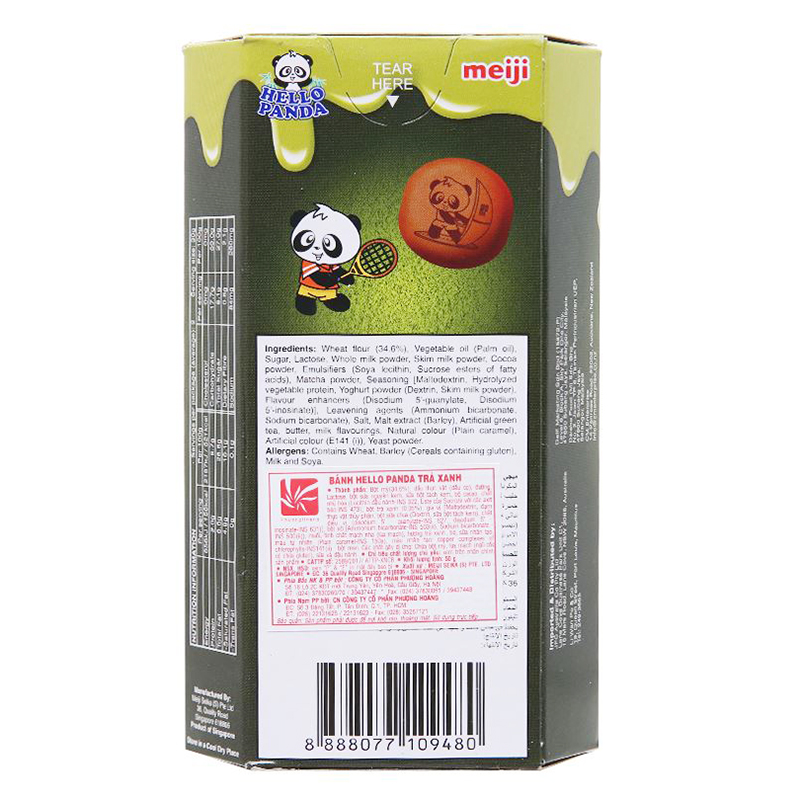 Bánh gấu Meiji Hello Panda nhân kem trà xanh hộp 50g – Chuỗi Tạp Hóa ...