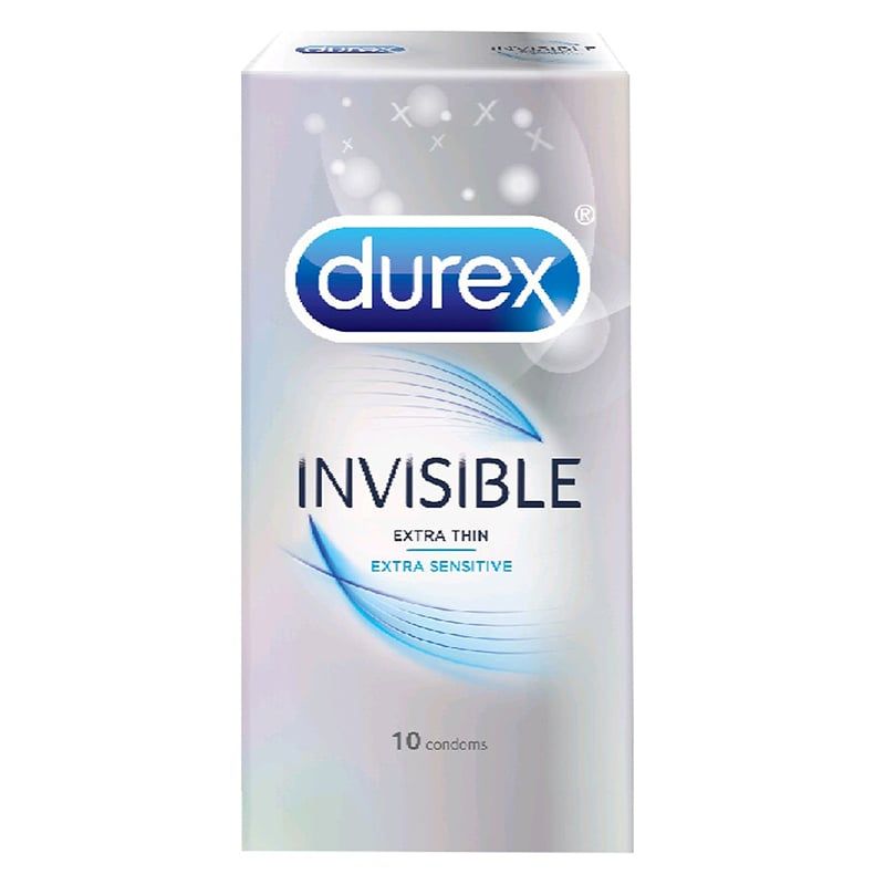 Bao cao su Invisible Durex Extra Sensitive hộp 10 cái – Chuỗi Tạp Hóa ...