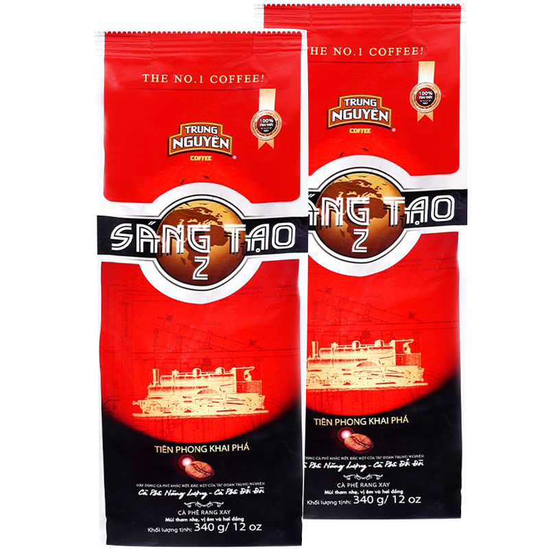 Cà phê rang xay pha phin Trung Nguyên sáng tạo 2 bộ 2 gói x 340g ...