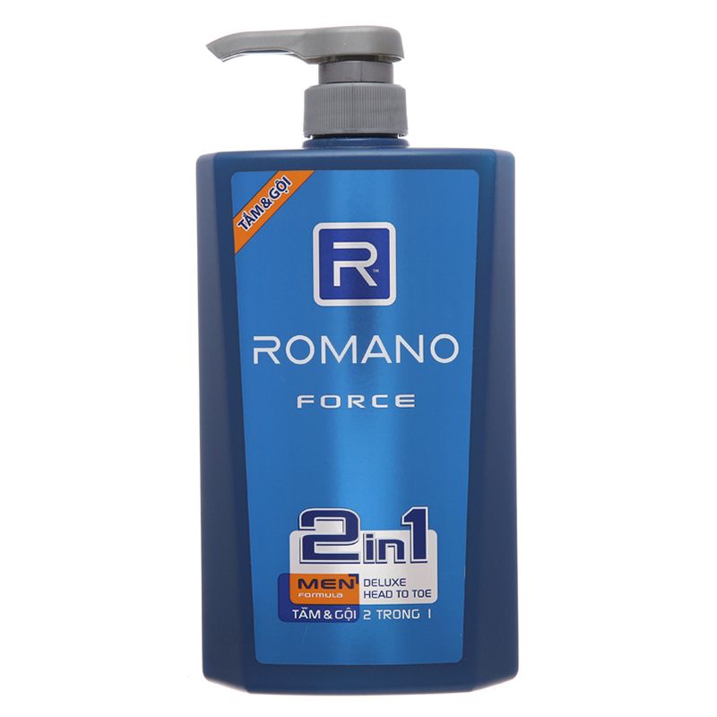 Dầu tắm gội Romano Force 2 trong 1 chai 650g – Chuỗi Tạp Hóa Việt ...