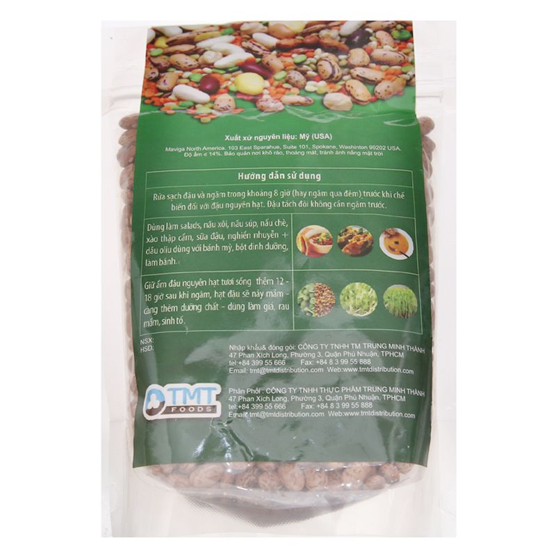 Đậu pinto TMT Foods gói 500g – Chuỗi Tạp Hóa Việt - Chuyên Sỉ Và Lẻ