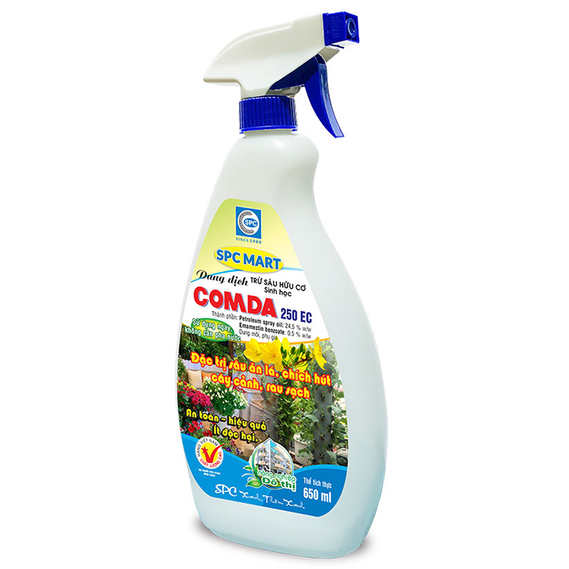 Dung dịch trừ sâu hữu cơ sinh học Comda 250EC chai 650 ml – Chuỗi Tạp ...