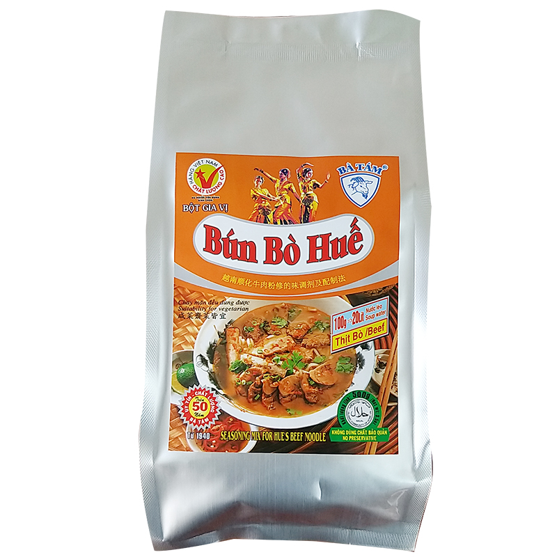 Bột gia vị nấu bún bò Huế Bà Tám gói 500 g – Chuỗi Tạp Hóa Việt ...