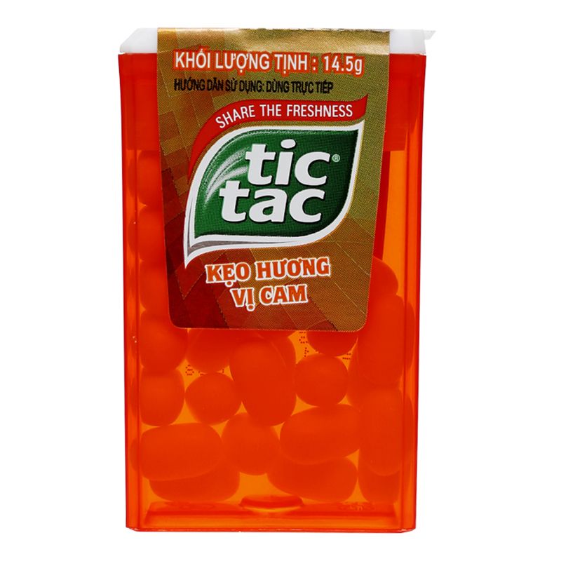Kẹo Tic Tac vị cam hộp 14.5 g – Chuỗi Tạp Hóa Việt - Chuyên Sỉ Và Lẻ
