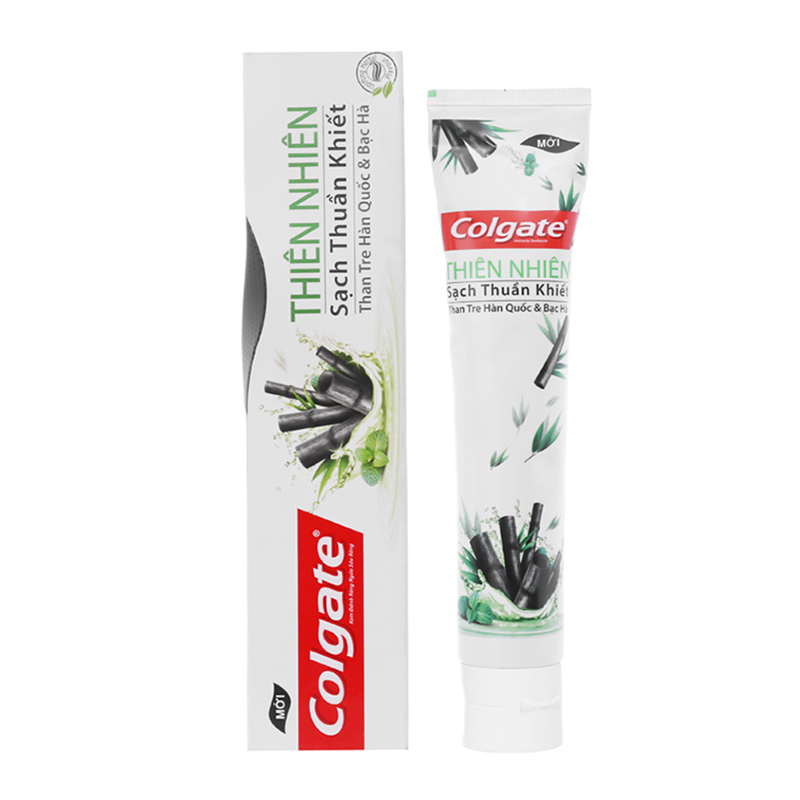 Kem đánh răng Colgate Natural than tre và bạc hà tuýp 180g – Chuỗi Tạp ...
