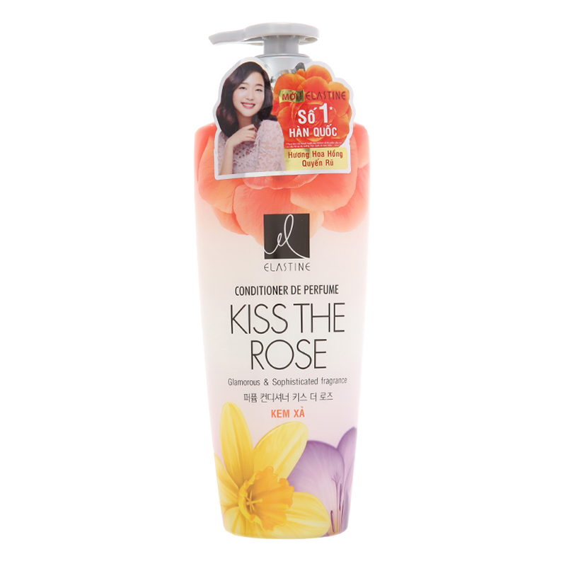 Kem xả Elastine Kiss The Rose hương hoa nhài và hoa hồng chai 600ml – Chuỗi Tạp Hóa Việt ...