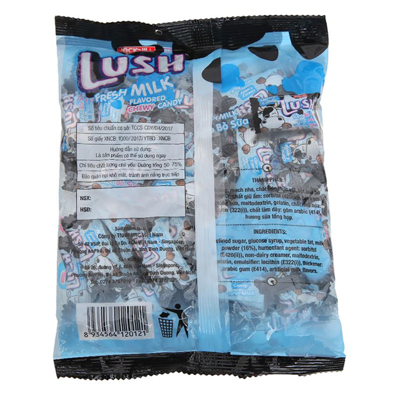 Kẹo bò sữa Lush Jack n Jill bộ 2 gói x 140g – Chuỗi Tạp Hóa Việt ...