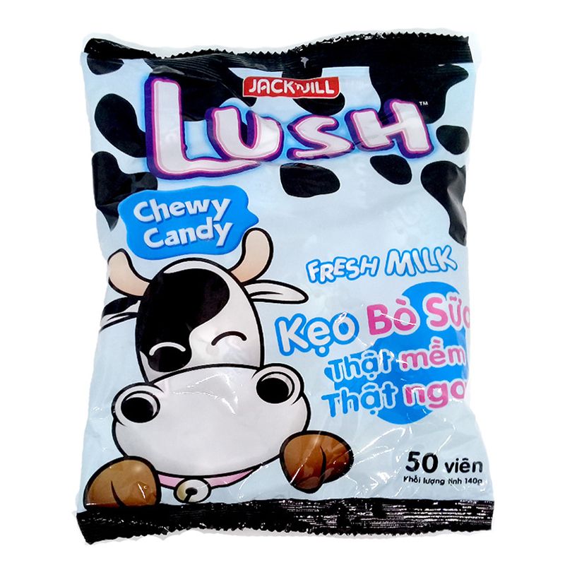 Kẹo bò sữa Lush Jack n Jill gói 140g – Chuỗi Tạp Hóa Việt - Chuyên Sỉ Và Lẻ
