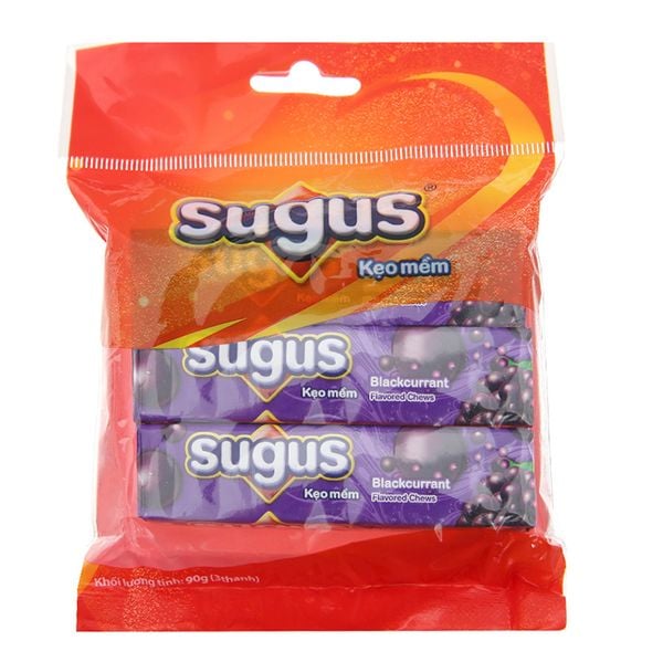 Kẹo mềm Sugus hương nho 3 thanh gói 90g – Chuỗi Tạp Hóa Việt - Chuyên ...
