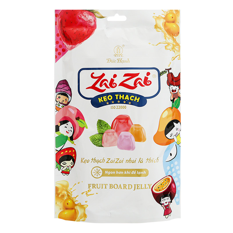 Kẹo thạch trái cây Zai Zai Đức Hạnh gói 320g – Chuỗi Tạp Hóa Việt ...