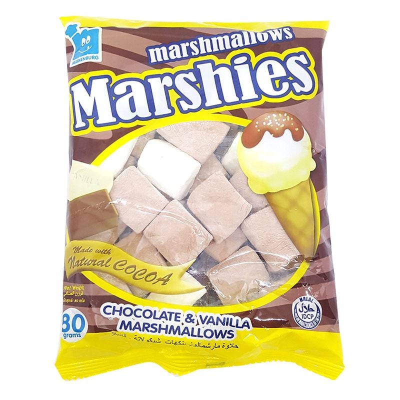 Kẹo xốp Marshies hương Sô Cô La & Vani gói 80g – Chuỗi Tạp Hóa Việt ...