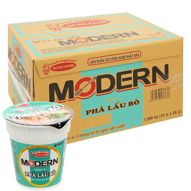 Mì Modern phá lấu bò ly 65g – Chuỗi Tạp Hóa Việt - Chuyên Sỉ Và Lẻ