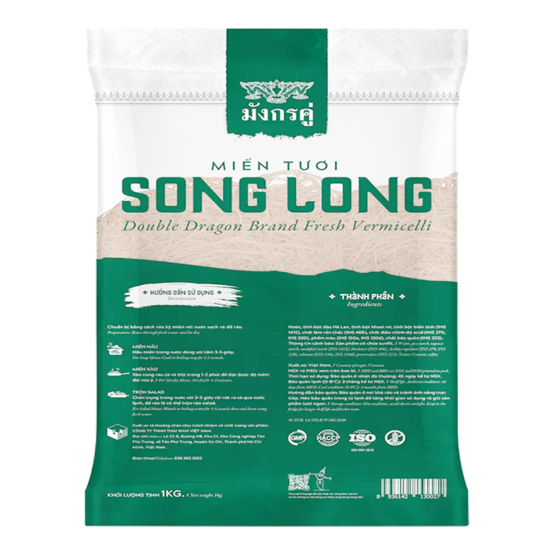 Miến tươi Song Long Thai Wah gói 1kg – Chuỗi Tạp Hóa Việt - Chuyên Sỉ Và Lẻ