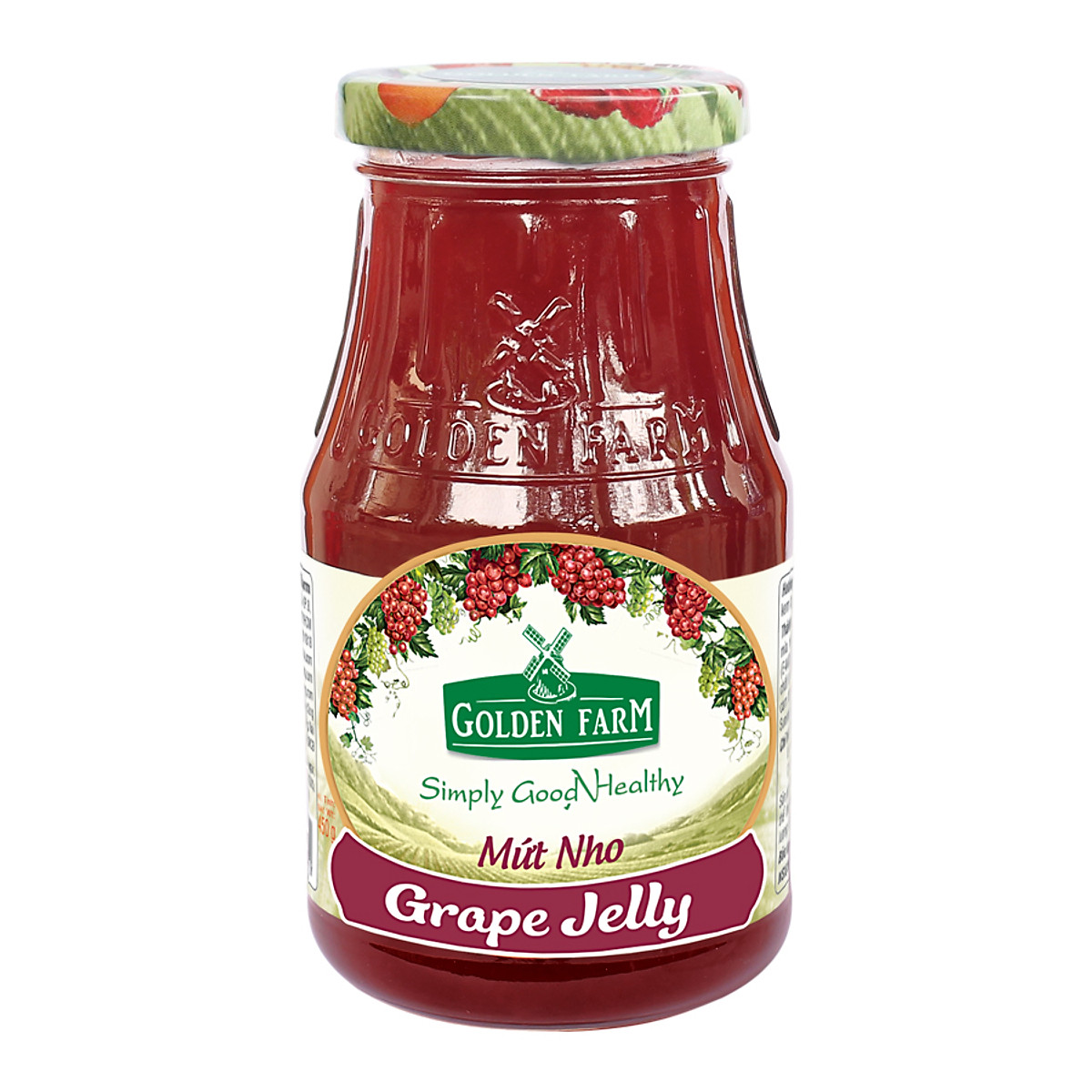 Mứt nho Jam Golden Farm hũ 450g – Chuỗi Tạp Hóa Việt - Chuyên Sỉ Và Lẻ