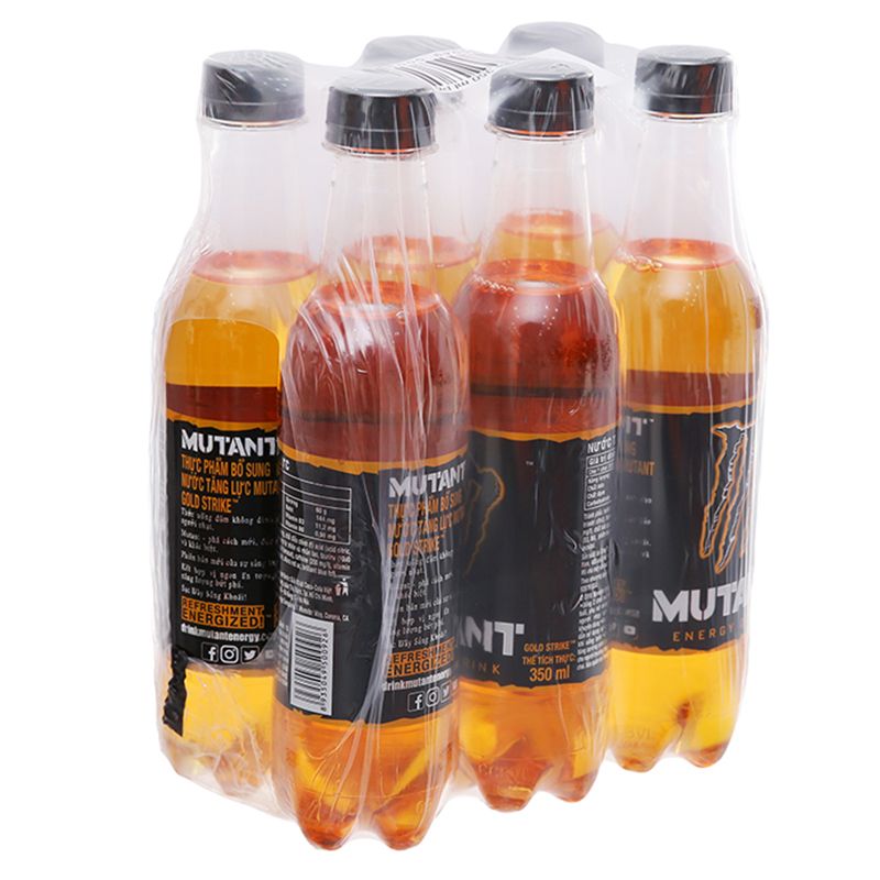 Nước tăng lực Mutant Energy Gold lốc 6 chai 350ml – Chuỗi Tạp Hóa Việt ...