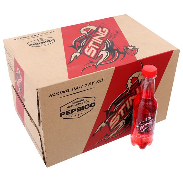 Nước tăng lực Sting dâu đỏ thùng 24 chai x 330 ml – Chuỗi Tạp Hóa Việt - Chuyên Sỉ Và Lẻ