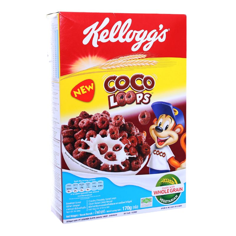 Ngũ cốc Kellogg's Coco Loops hương Socola hộp 170g – Chuỗi Tạp Hóa Việt ...