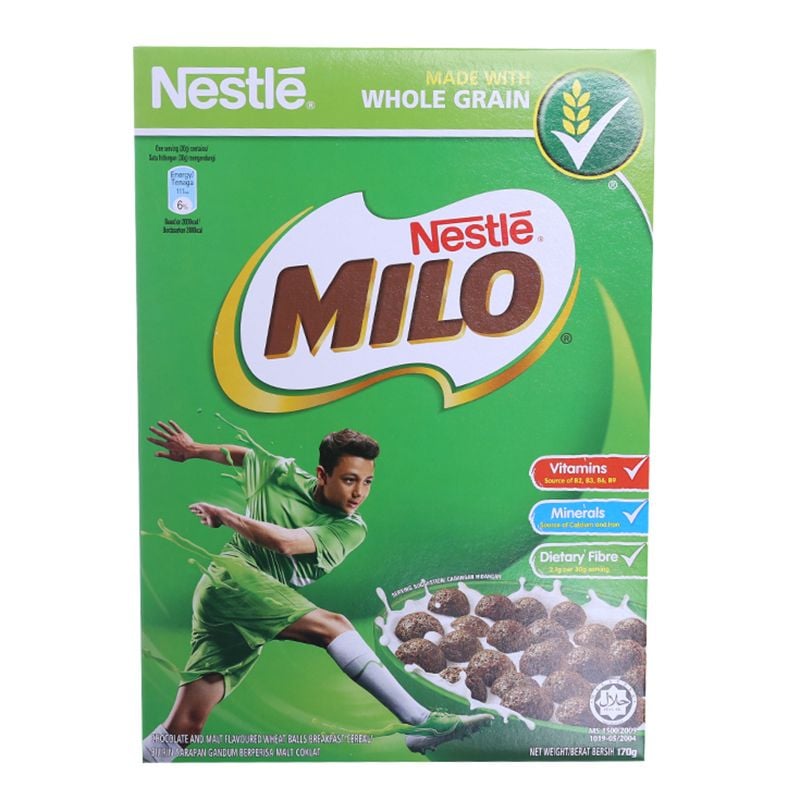 Ngũ cốc ăn sáng Nestlé Milo hương Socola hộp 170g – Chuỗi Tạp Hóa Việt ...