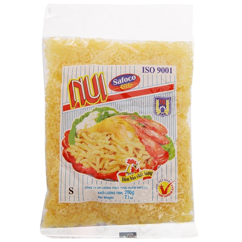 Nui sao đặc biệt Safoco gói 200g – Chuỗi Tạp Hóa Việt - Chuyên Sỉ Và Lẻ