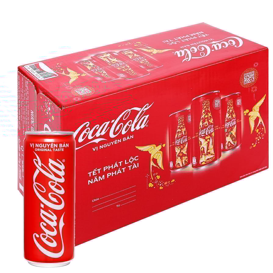 Nước giải khát có gas Coca Cola lốc 6 lon x 320 ml – Chuỗi Tạp Hóa Việt - Chuyên Sỉ Và Lẻ