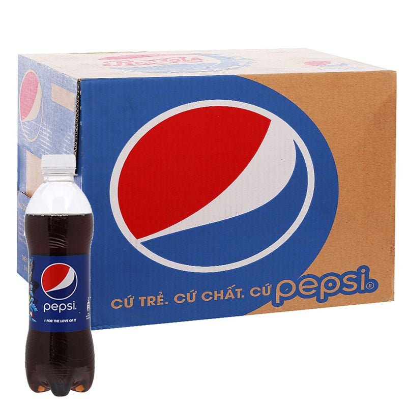 Nước giải khát có gas Pepsi thùng 24 chai x 390ml – Chuỗi Tạp Hóa Việt ...