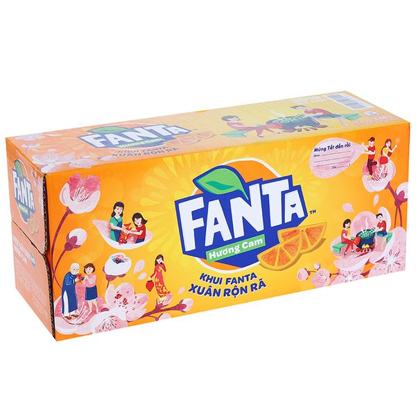 Nước ngọt Fanta vị cam thùng 24 lon x 330ml – Chuỗi Tạp Hóa Việt ...