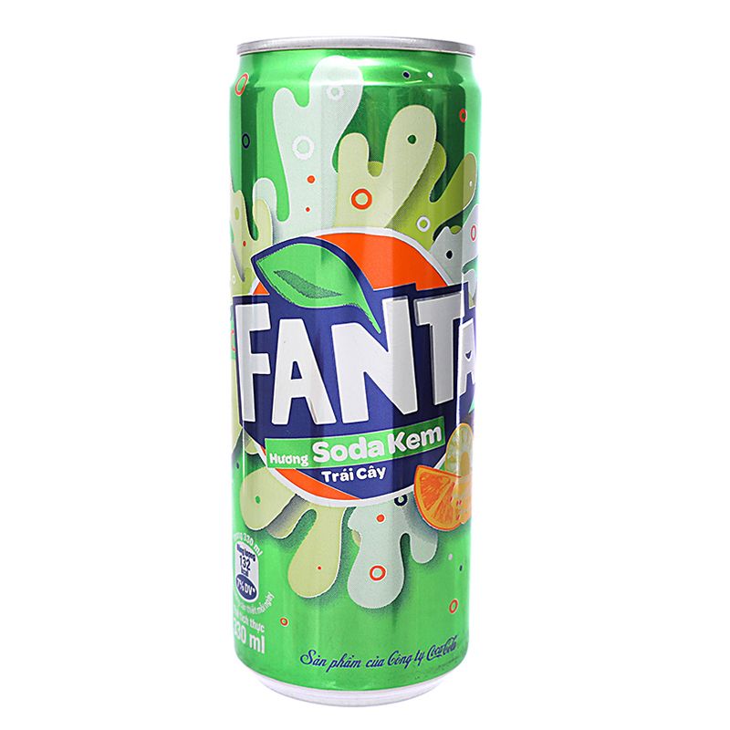 Nước ngọt Fanta vị soda kem lon 330ml – Chuỗi Tạp Hóa Việt - Chuyên Sỉ ...