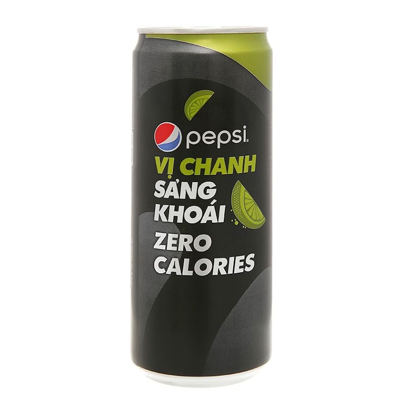 Nước ngọt Pepsi không calo vị chanh lon 330ml – Chuỗi Tạp Hóa Việt ...