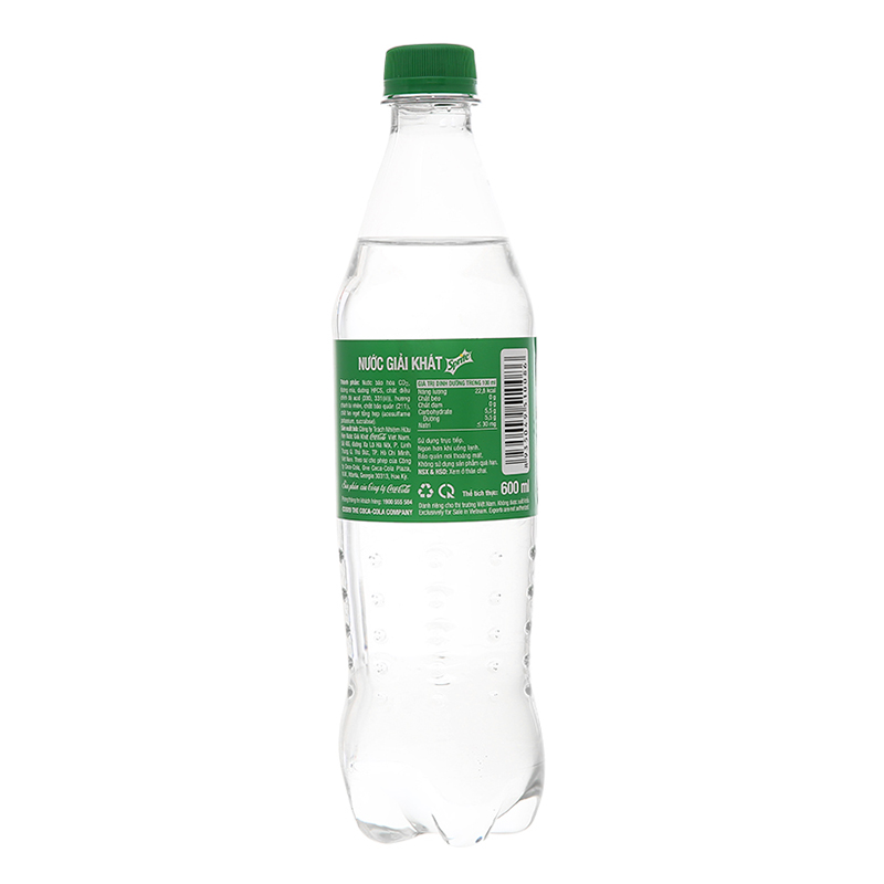 Nước ngọt Sprite hương chanh chai 600ml – Chuỗi Tạp Hóa Việt - Chuyên ...