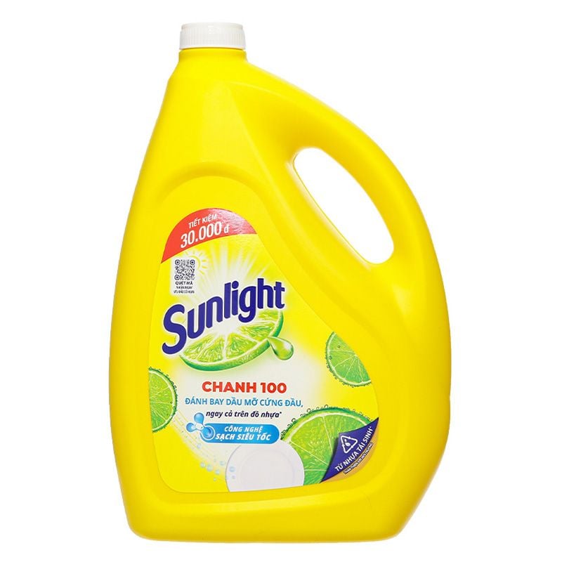 Nước rửa chén Sunlight chanh 100 can 3,6 kg – Chuỗi Tạp Hóa Việt ...