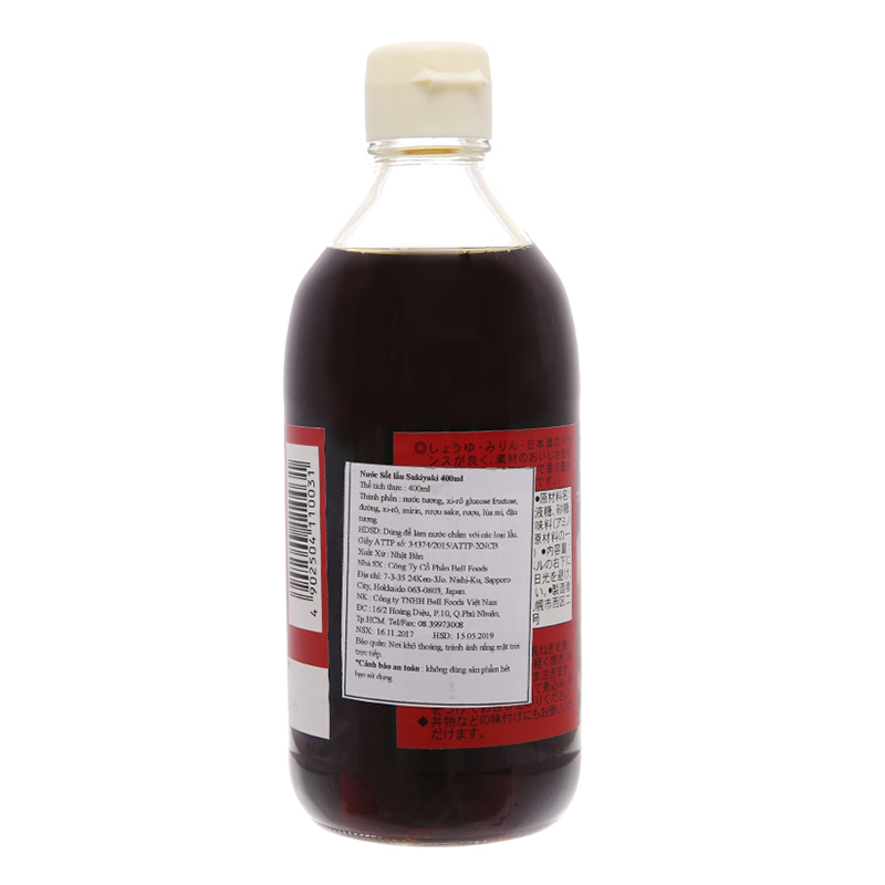 Nước sốt lẩu Sukiyaki Bell chai 400ml – Chuỗi Tạp Hóa Việt - Chuyên Sỉ ...