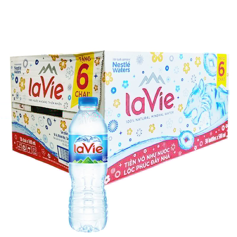 Nước khoáng Lavie thùng 24 chai x 500ml – Chuỗi Tạp Hóa Việt - Chuyên Sỉ Và Lẻ