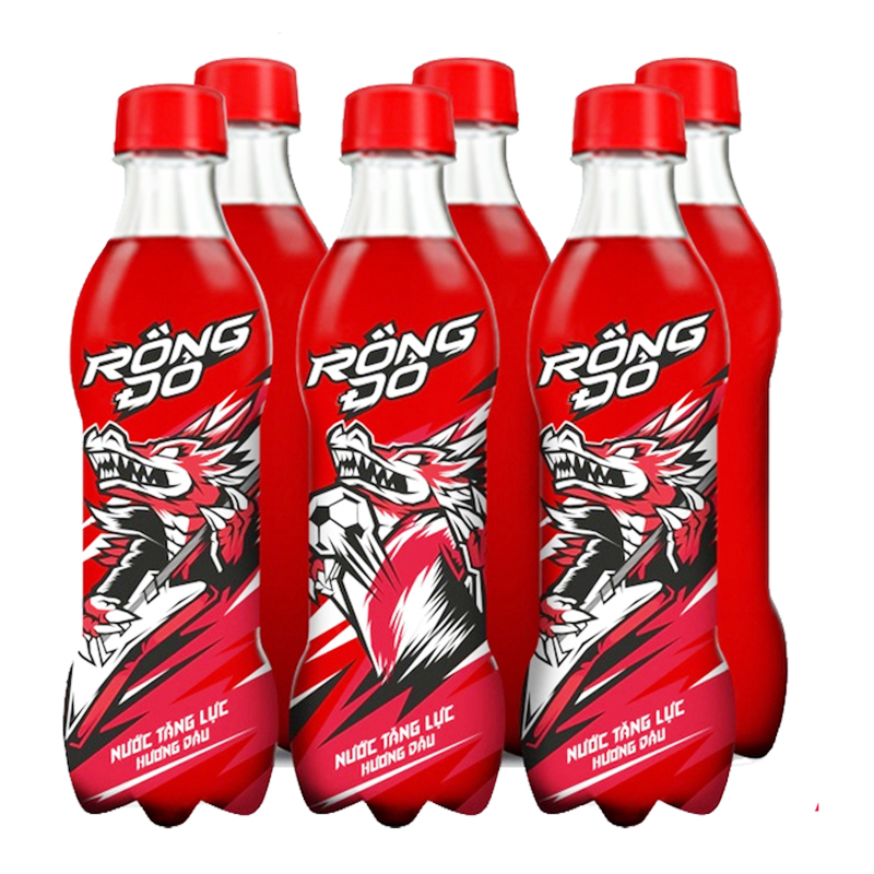 Nước tăng lực Rồng Đỏ Vị dâu lốc 6 chai x 330ml – Chuỗi Tạp Hóa Việt ...