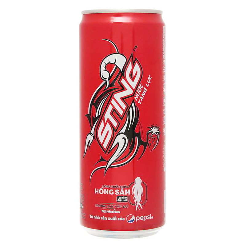 Nước tăng lực Sting dâu đỏ lon cao 330 ml – Chuỗi Tạp Hóa Việt - Chuyên ...