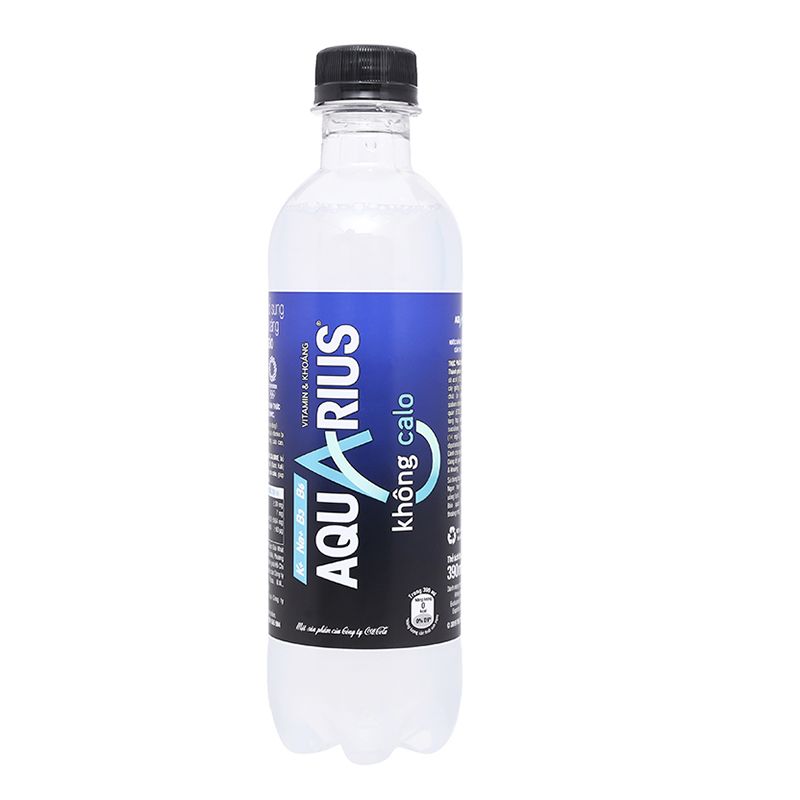 Nước uống vận động Aquarius Zero thùng 24 chai x 390ml – Chuyên Sỉ & Lẻ