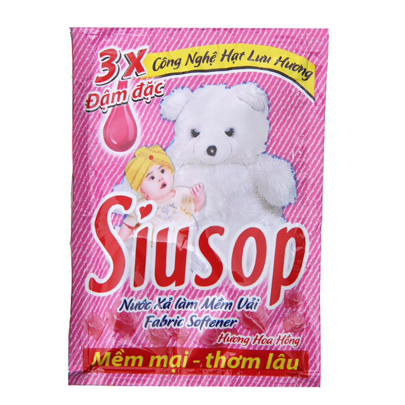 Nước xả vải Siusop 3X đậm đặc hương hoa hồng dây 30ml x 10 gói – Chuỗi ...