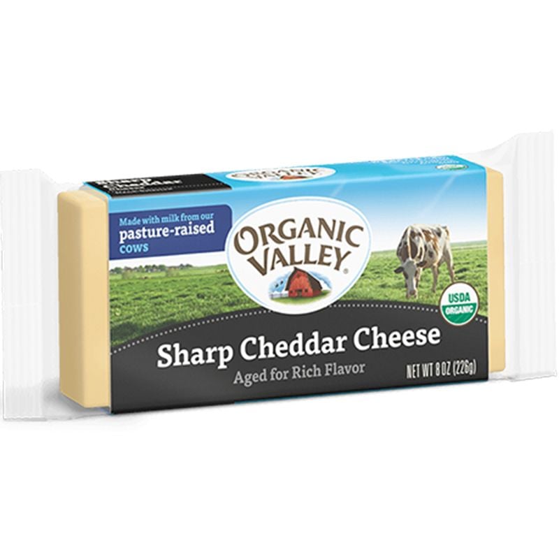 Pho mát hữu cơ Organic Valley Sharp Cheddar gói 226g – Chuỗi Tạp Hóa ...