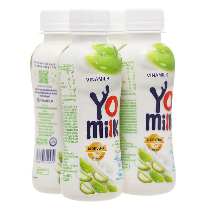 Sữa chua uống Vinamilk nha đam thùng 24 chai x 150ml – Chuỗi Tạp Hóa ...
