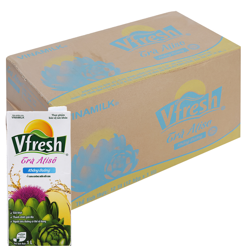 Trà Atisô Vfresh không đường thùng 12 hộp x 1 lít – Chuỗi Tạp Hóa Việt ...