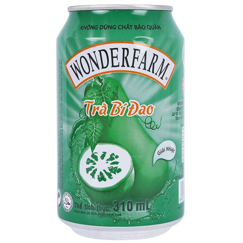 Trà bí đao Wonderfarm lốc 6 lon x 310ml – Chuỗi Tạp Hóa Việt - Chuyên ...
