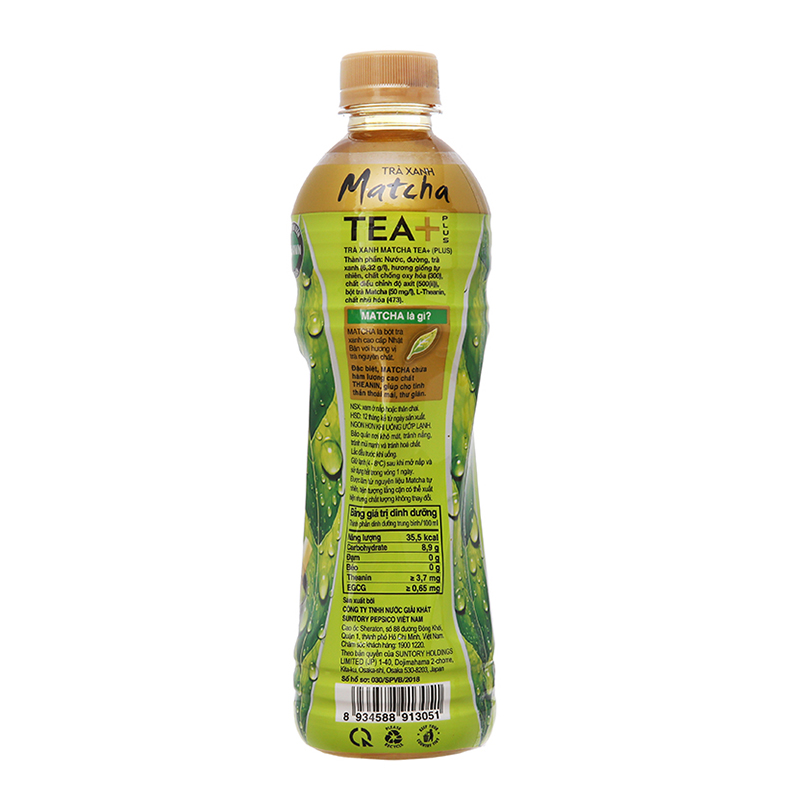 Trà xanh matcha Tea Plus thùng 24 chai x 455ml – Chuỗi Tạp Hóa Việt ...