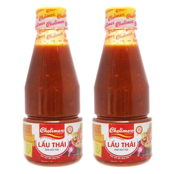 Xốt lẩu Thái Cholimex bộ 2 chai x 280g – Chuỗi Tạp Hóa Việt - Chuyên Sỉ Và Lẻ